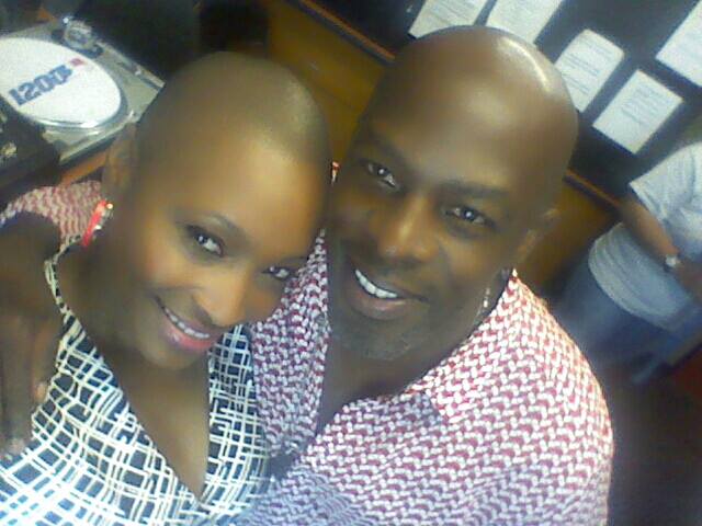 #CelebritySelfie April Watts And Joe - Majic 102.3 - 92.7